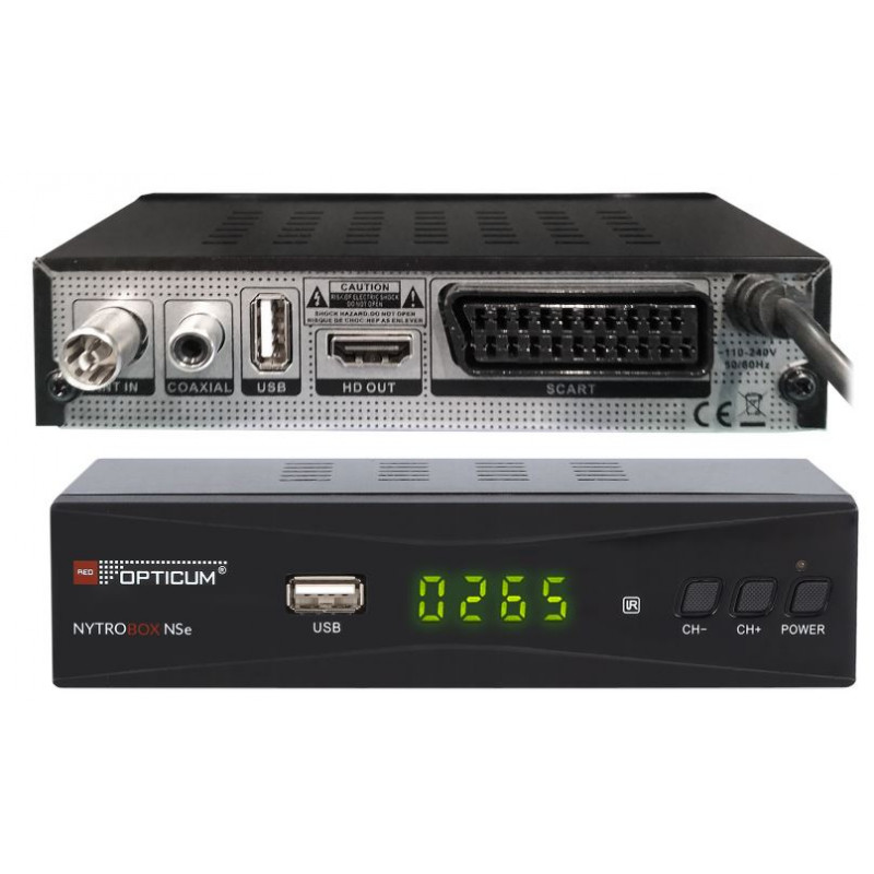 Receptor TDT HD OPTICUM NYTROBOX HDMI